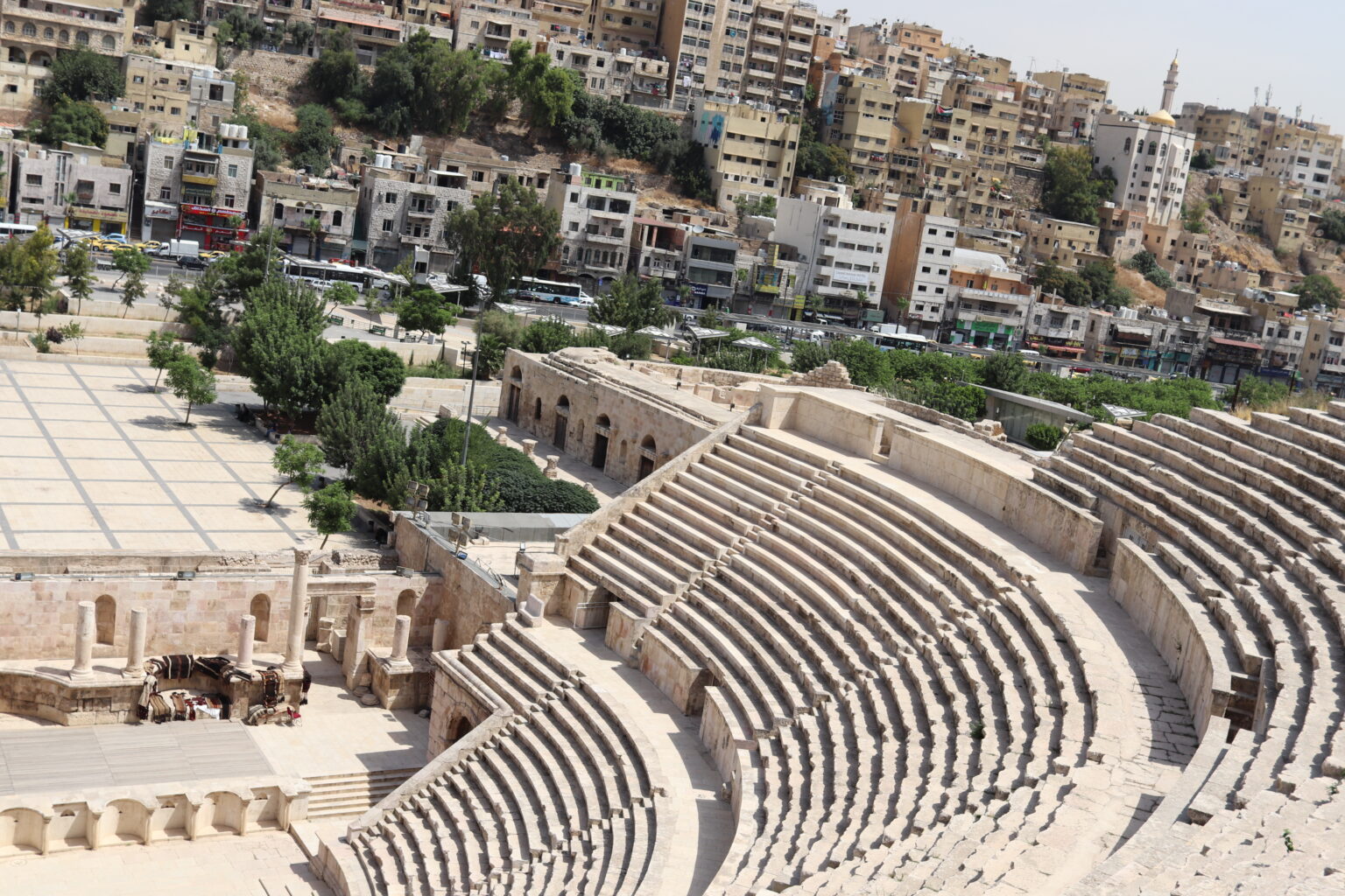 Roman Theater of Amman Jordan - Salah Aiob7 Tourism Guide